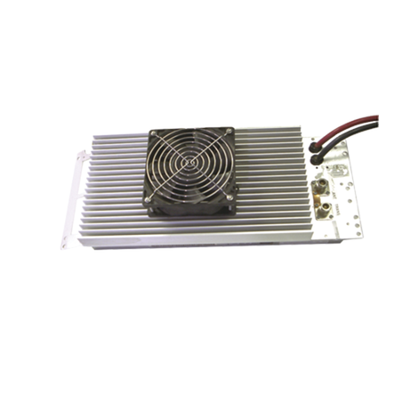 Amplificador VOCOM 100% ciclo de servicio, 800 MHz, Entrada 400 mW ...