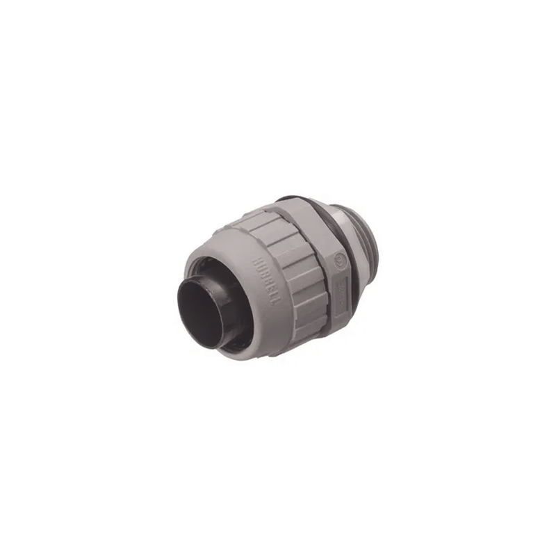 Conector Recto de Nylon de 1/2\" para TuberÃ­a Liquidtight Polytuff.